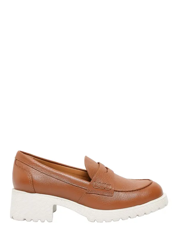 STUDIO CHOFAKIAN Fully 50mm Loafers - Brown