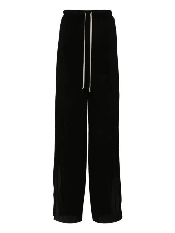 Rick Owens Wide-leg Trousers - Black