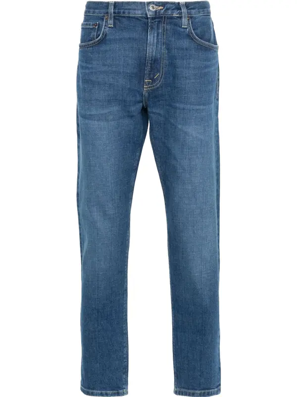 JEANERICA Low-rise Tapered Jeans - Blue