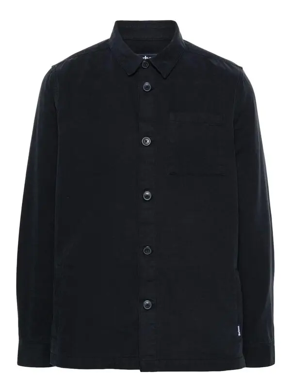 Barbour Logo-tag Cotton Shirt - Blue