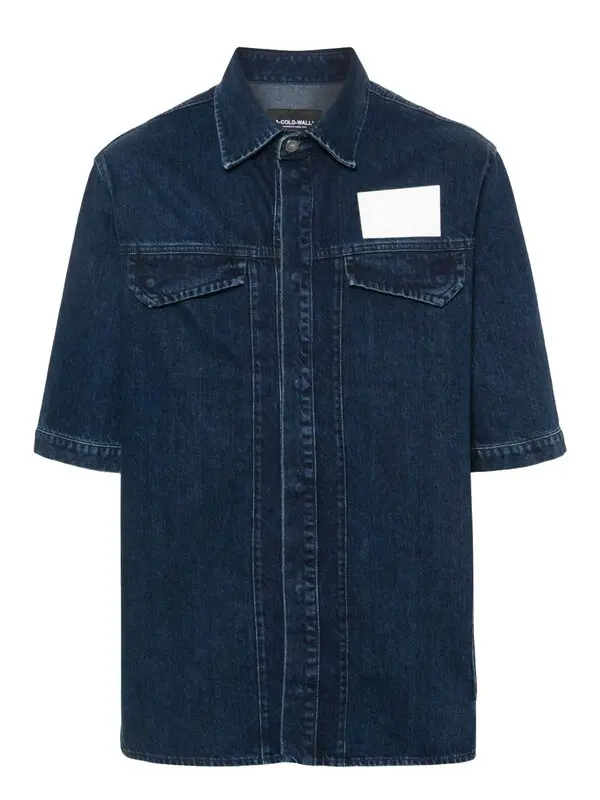 A-COLD-WALL* Discourse Denim Shirt - Blue