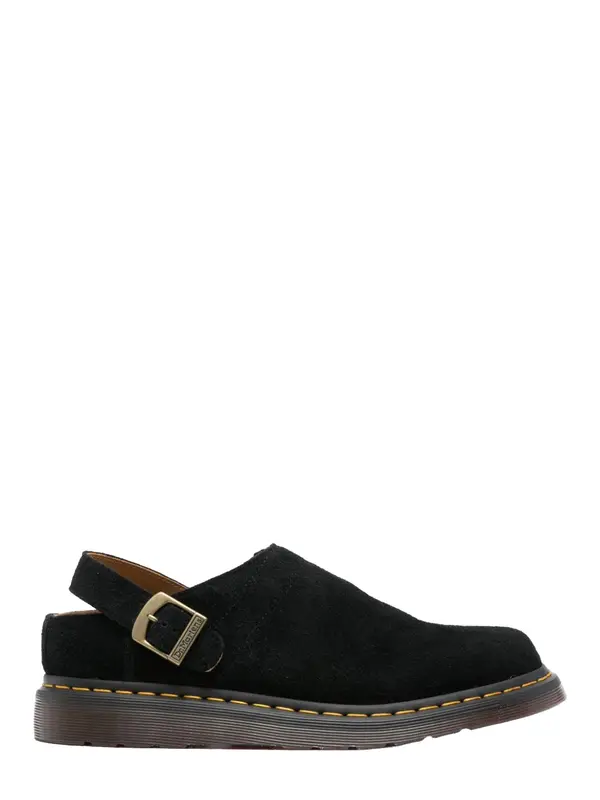 Dr. Martens Isham Leather Mules - Black