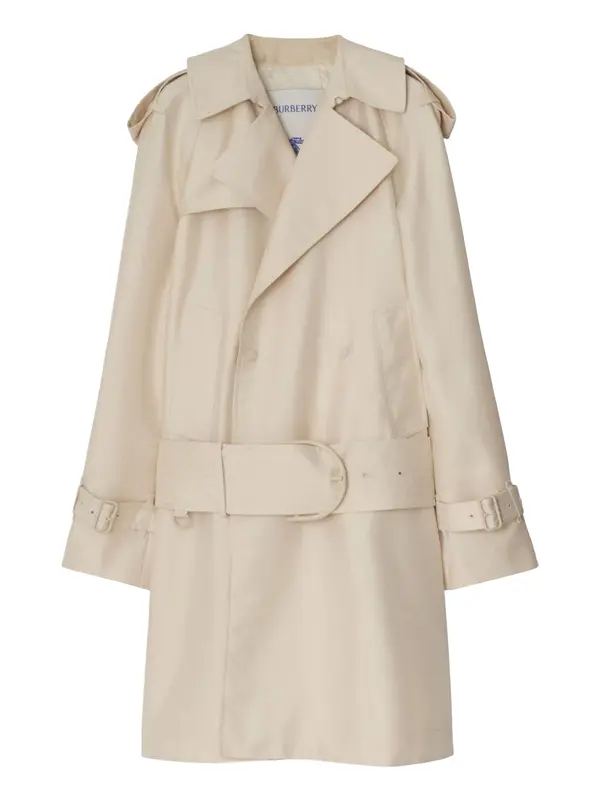 Burberry Double-breasted Trench Coat - Neutrals