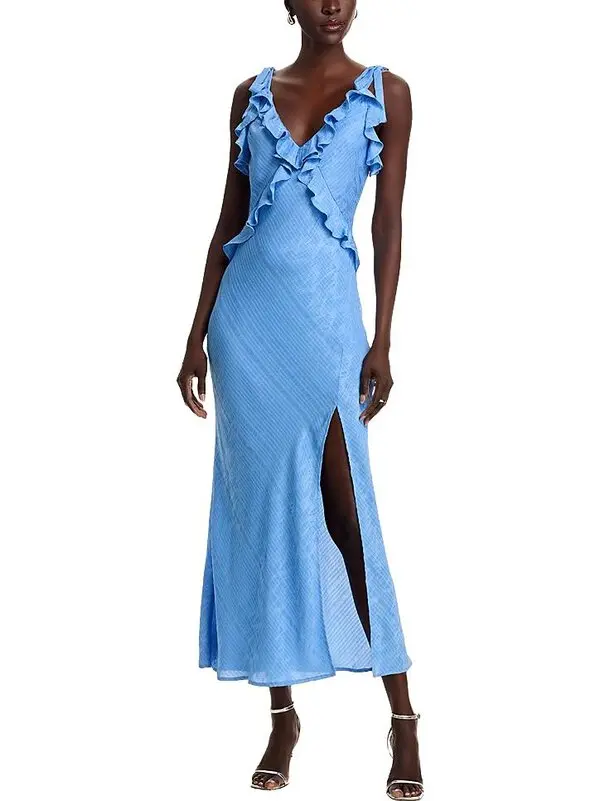Astr The Label Sorbae Maxi Dress - Blue