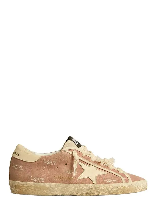 GOLDEN GOOSE Super Star Sabot Slip-on Sneakers - Ash Rose/cream