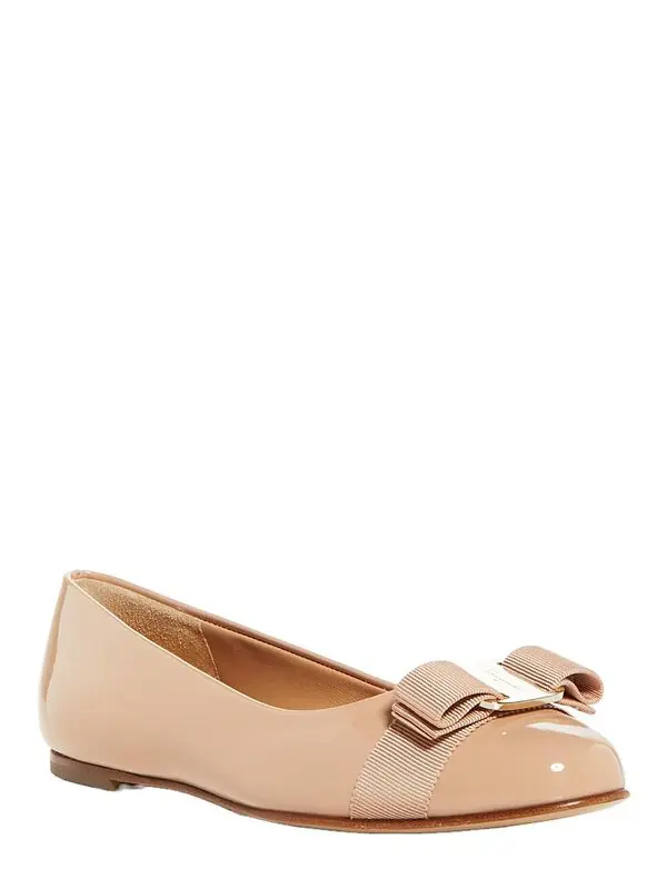 FERRAGAMO Varina Ballet Flats - Amaretti