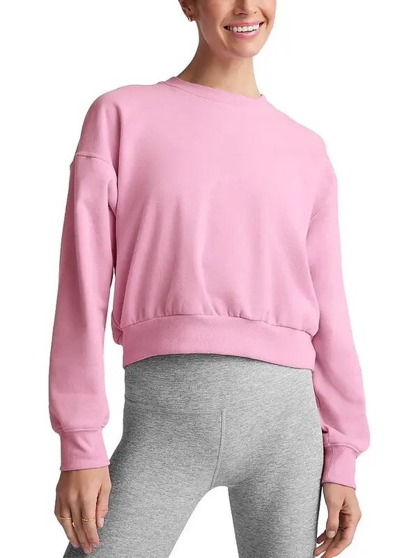 Beyond Yoga On The Go Pullover - Pink Haze