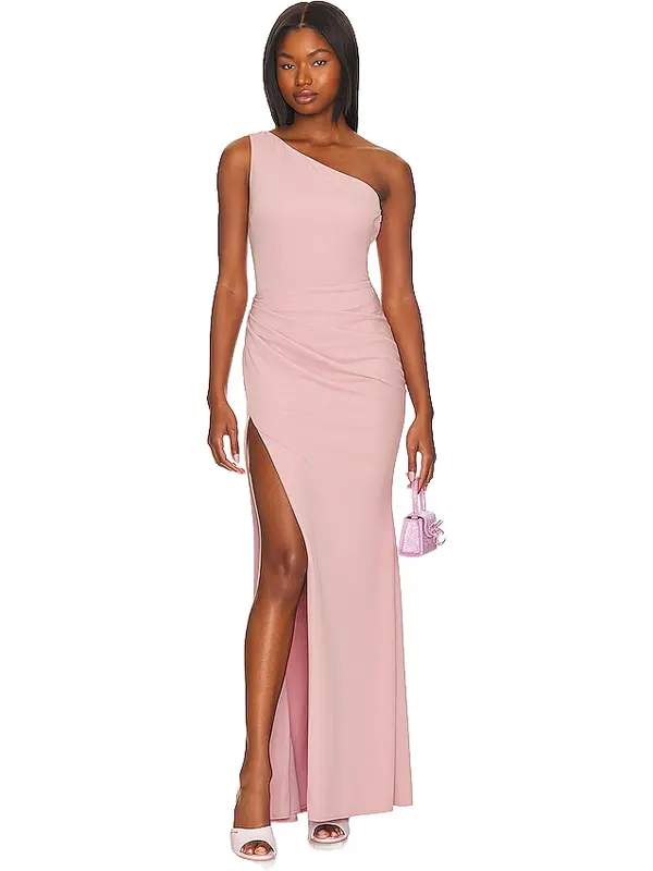 Katie May X Rebecca Gown - Rose Quartz