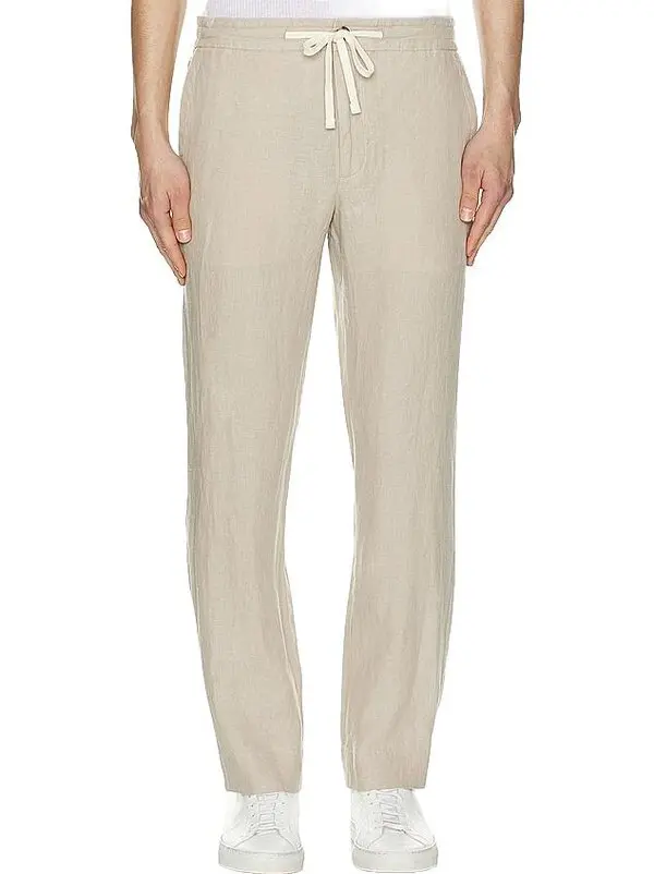 Vince Lightweight Hemp Pant - Pumice Rock