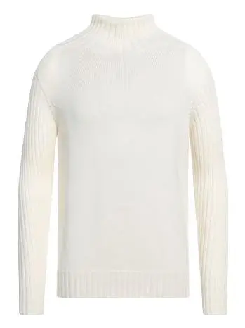 GRAN SASSO Turtleneck In Virgin Wool - White