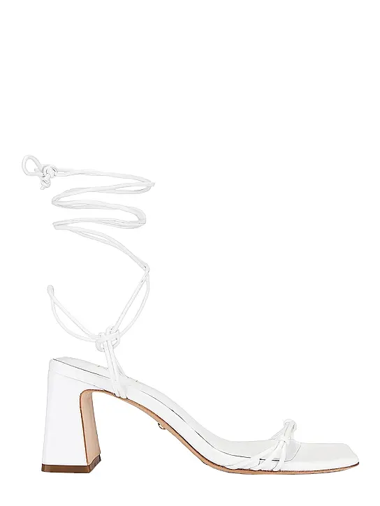 Raye Kourtney Block Heel - White