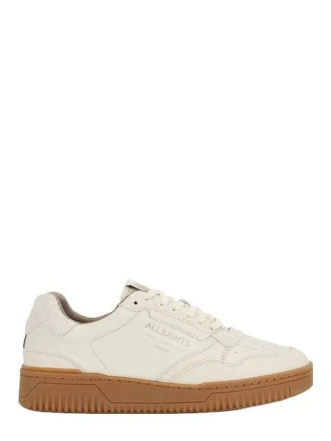 ALLSAINTS Regan Low Top - Chalk White & Gum