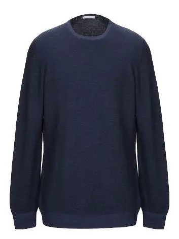 GRAN SASSO Virgin Wool Crewneck Sweater - Blue