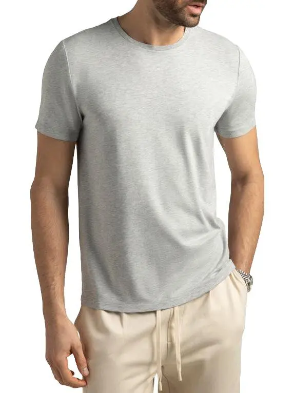 HYPERNATURAL Topanga Performance T-shirt - Grey Heather