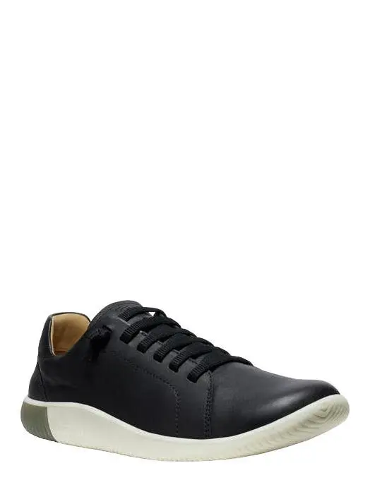 Keen Knx Leather Sneaker - Black/star White