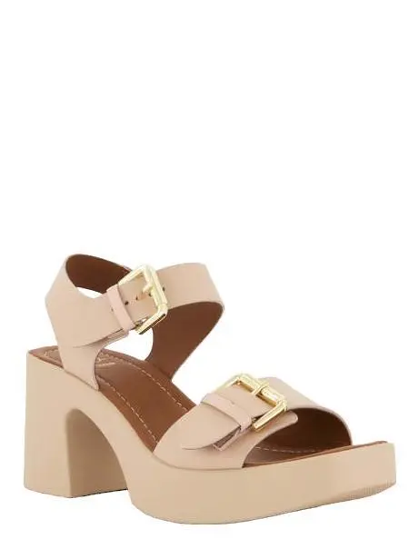 Dune London Jenies Platform Sandals - Blush