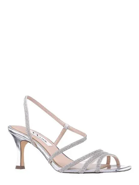 Nina Vyolet Slingback Sandal - New Silver