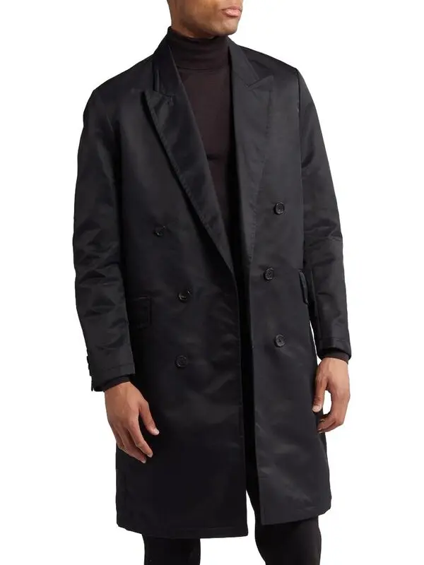 Cardinal Of Canada Leo Double-breasted Raincoat - Black