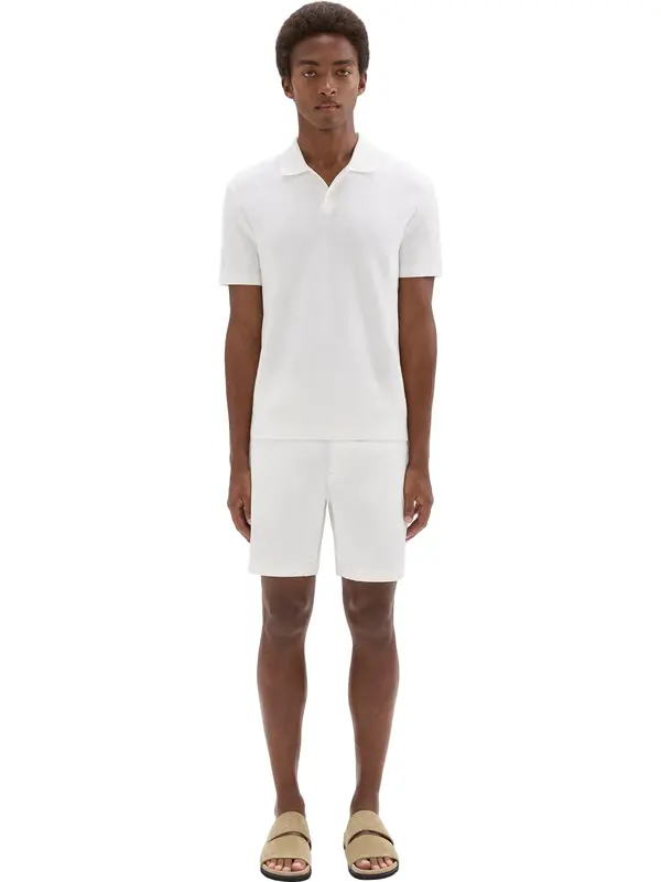 Theory Zaine 7 Slim Fit Short - White
