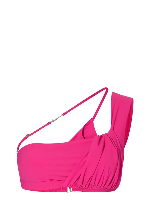 Jacquemus X Nike La Brassière Drapée Sports Bra - Dark Pink
