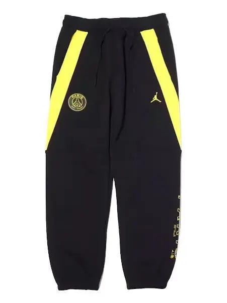 JORDAN X Paris Saintgermain Pants - Black/tour Yellow