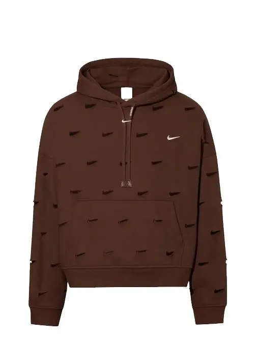 Jacquemus X Nike Le Swoosh Hoodie - Brown