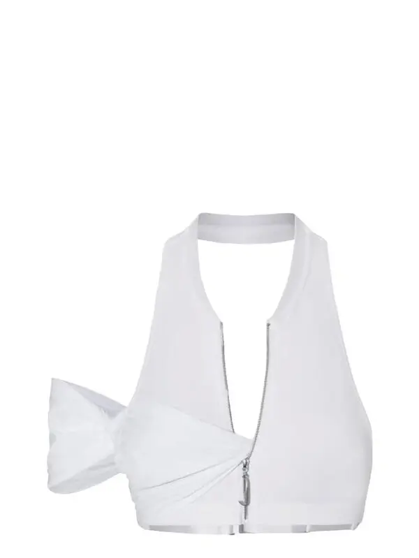 Jacquemus X Nike Le Haut Drape Top - White