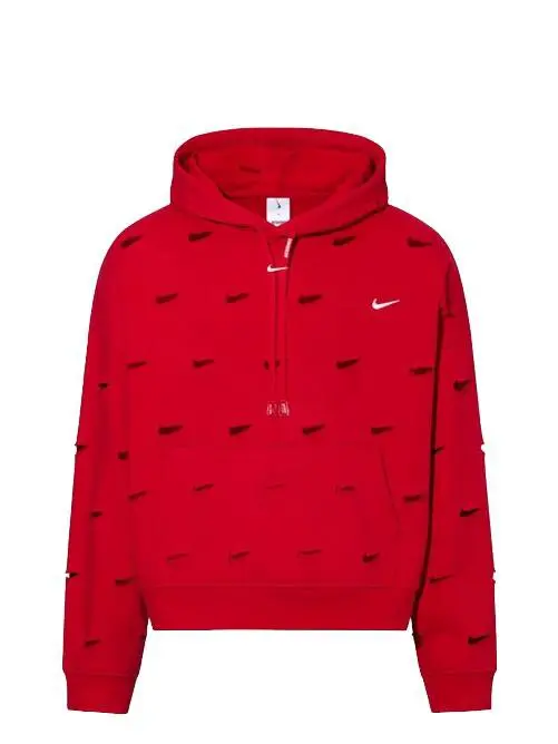 Jacquemus X Nike Le Swoosh Hoodie - Dark Red
