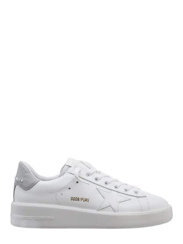 GOLDEN GOOSE Purestar Sneakers - White/silver