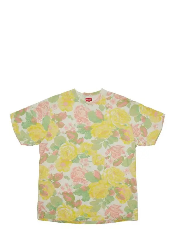 Supreme Flowers Tee Shirt - White