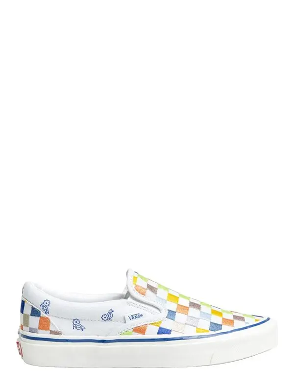 VANS Classic Slip-on 98 Dx Anaheim Factory Heritage Embroidery - White