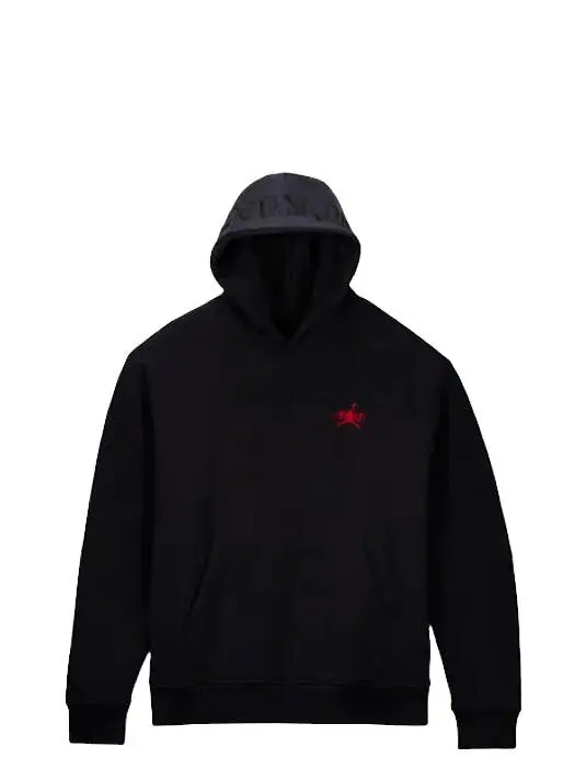 JORDAN X Awake Ny Fleece Hoodie - Black/sail/university Red