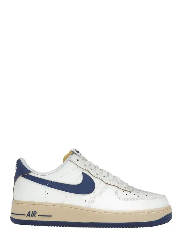 Nike Air Force 1 Low '07 Athletic Department Sneakers - Sail/pale Vanilla/gold Suede