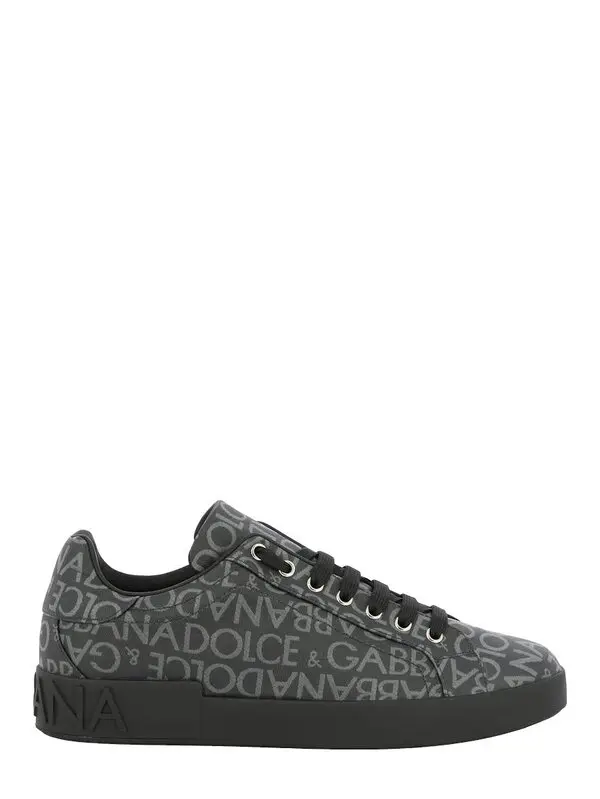 Dolce & Gabbana Portofino Sneakers - Black
