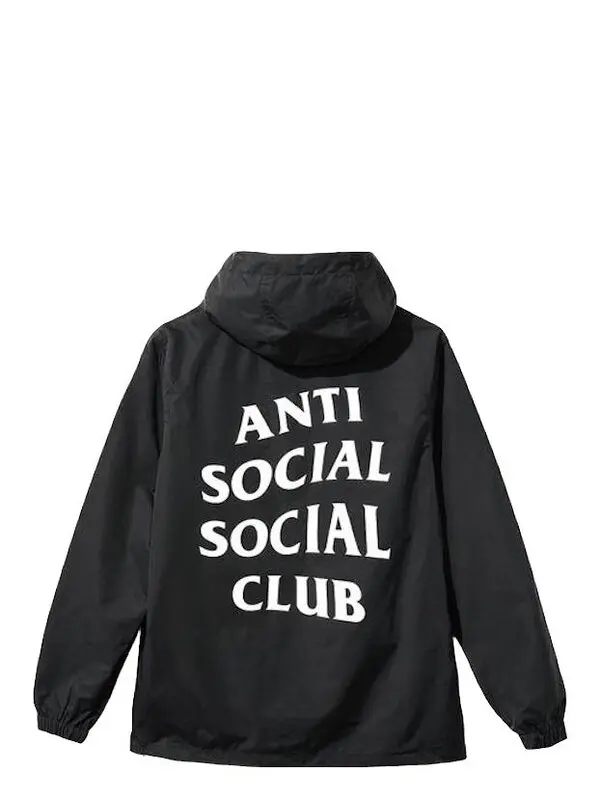 ANTI SOCIAL SOCIAL CLUB Anorak Jacket - Black
