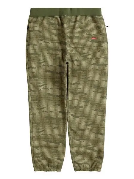 Supreme Windstopper Sweatpant - Olive Grid Camo
