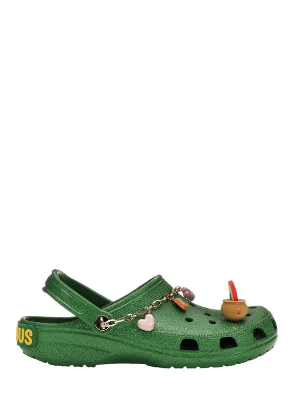 CROCS Classic Clog With Charms - Kelly Green