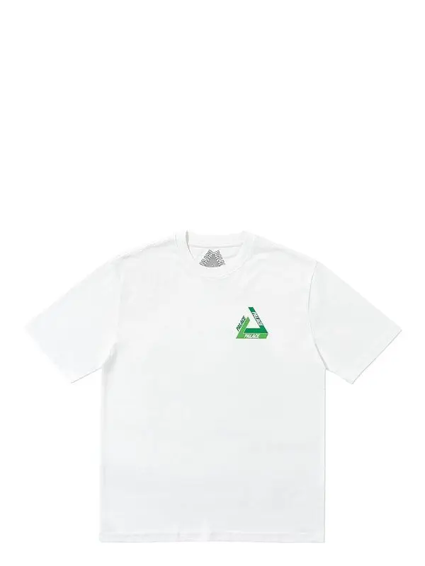 PALACE Trishadow T-shirt - White/green