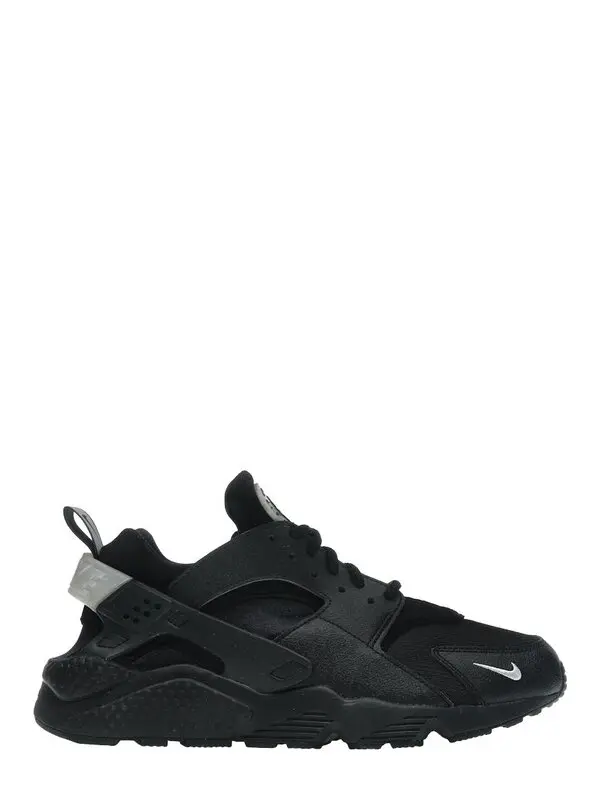 Nike Air Huarache Mini Swoosh - Black/metallic Silver