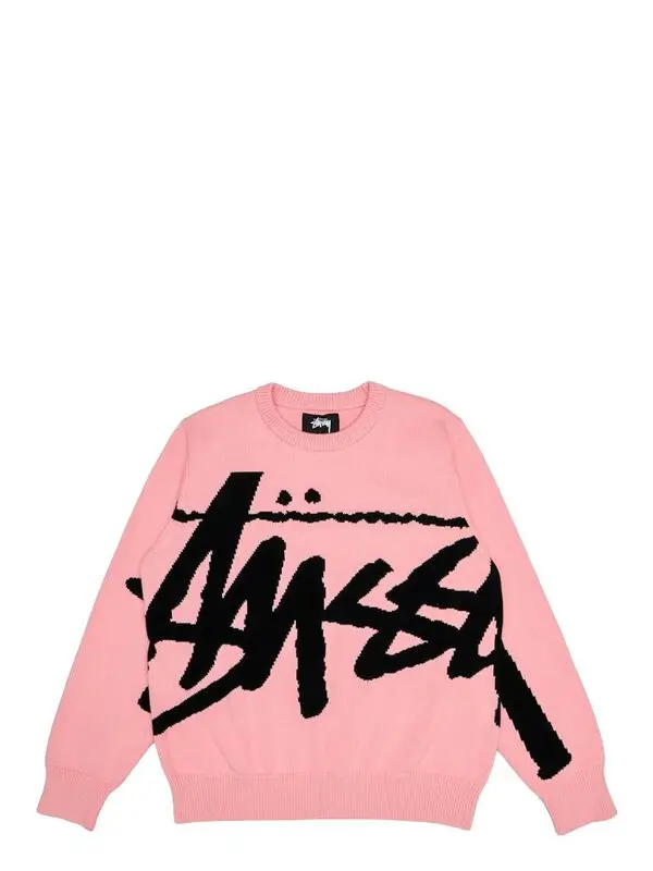 StÜssy Stock Sweater - Pink