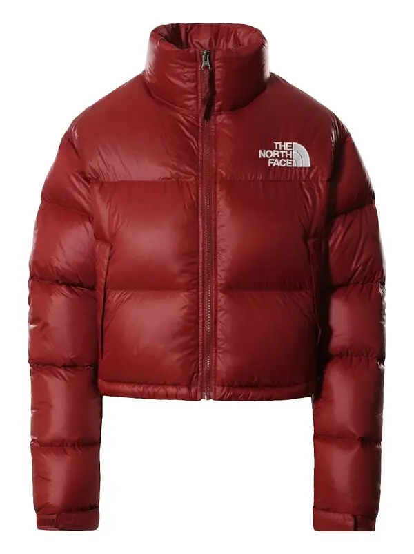 The North Face Nuptse 700 Fill Short Jacket - Brick House Red