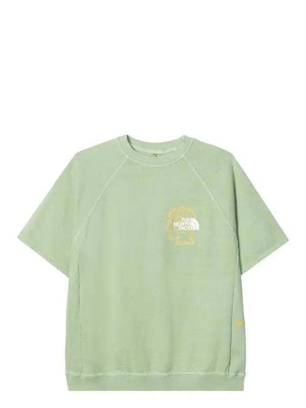 The North Face X Brain Dead Climber Crewneck Sweatshirt - Green
