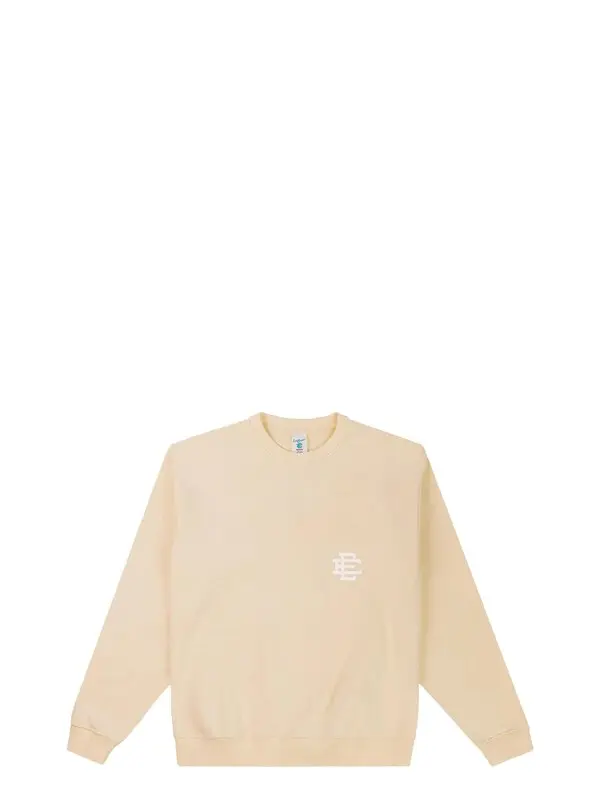 ERIC EMANUEL Ee Basic Crewneck Sweatshirt - Cream/white