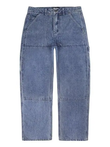 FTP Frayed Denim Carpenter Pant - Washed Indigo