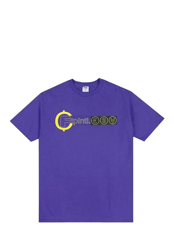 FTP Currency Tee Shirt - Purple