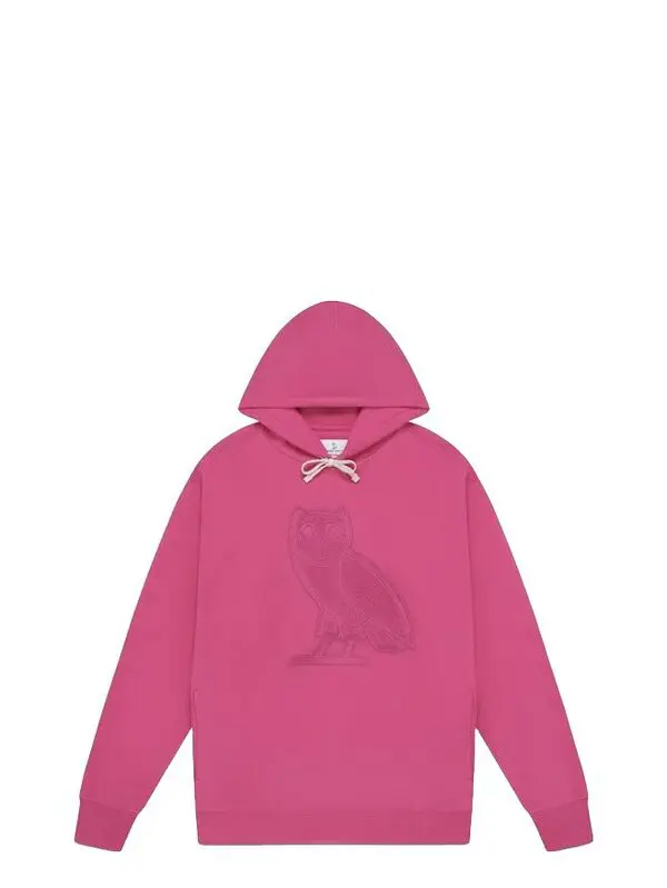 OVO Sweeterman Og Owl Hoodie - Fuschia