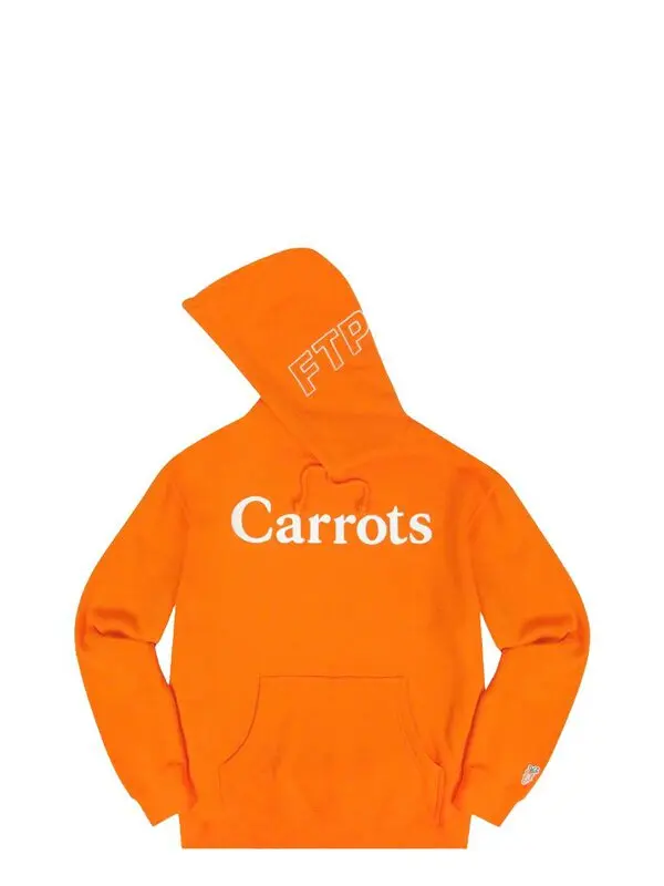 FTP X Carrots Logo Pullover Hoodie - Orange