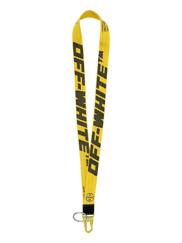 Off-White 2.0 Industrial Neck Keychain - Yellow/black