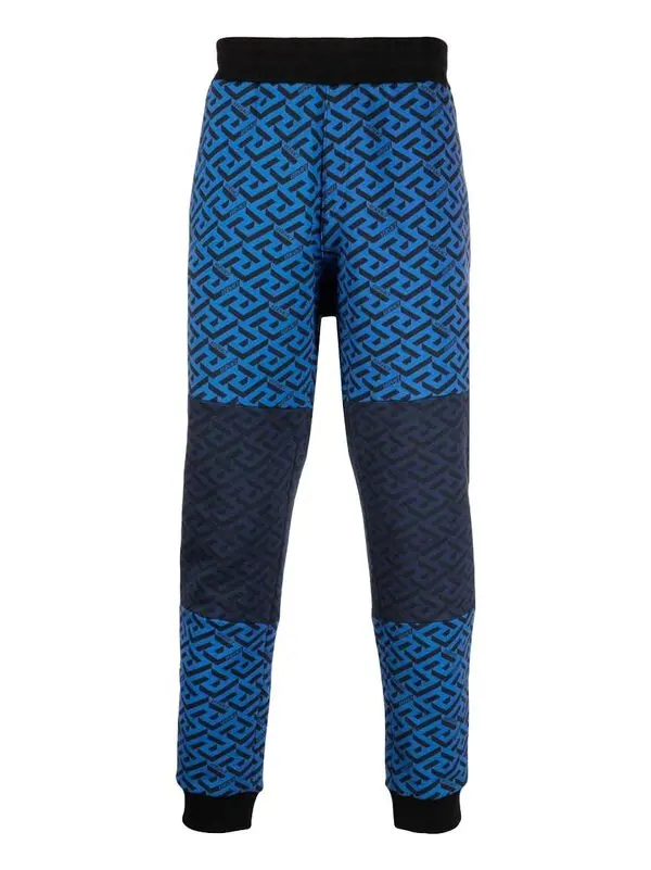 Versace La Greca Sweatpants - Blue