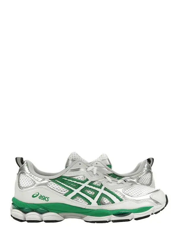 Asics Gelnyc Hidden Ny Sneakers - White/green/metallic Silver